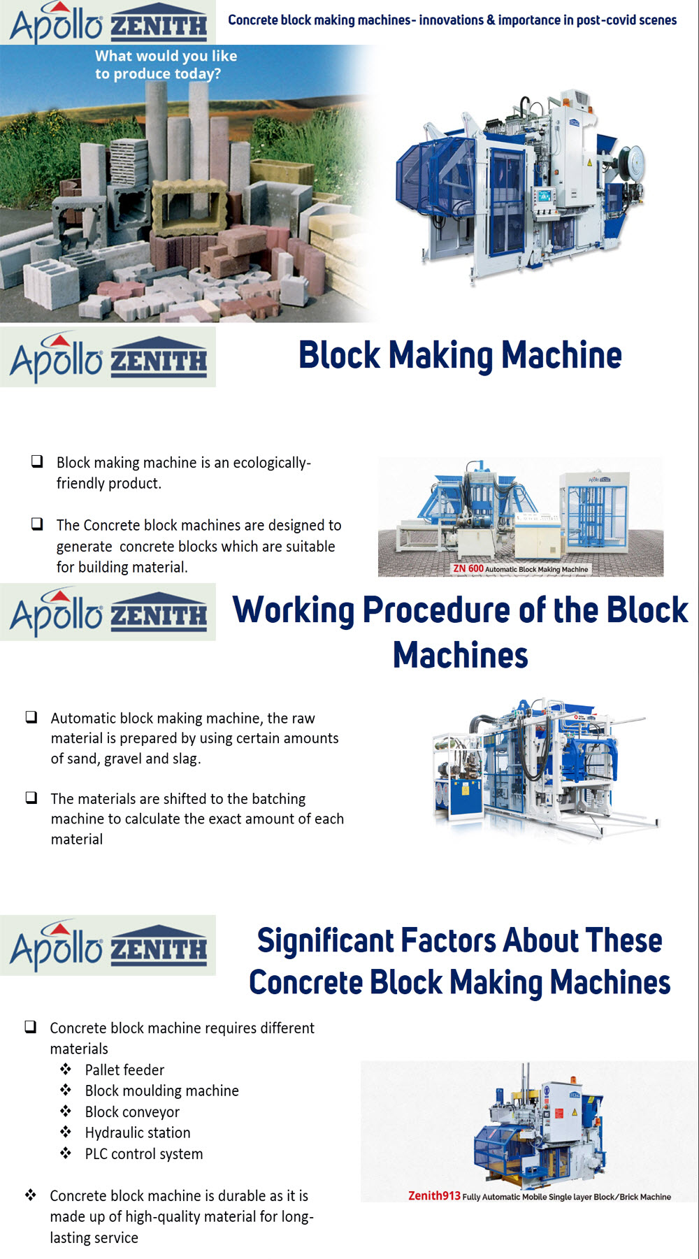 Concrete Block Manufacturing Process Role Of Aggregates In Concrete